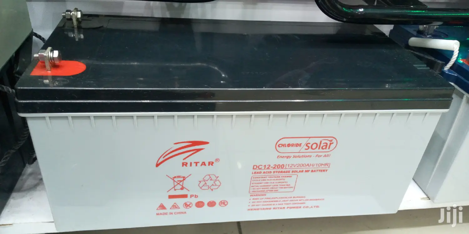 Ritar Lead Acid Storage Solar MF Battery 200ah 12v in Nairobi Central ...