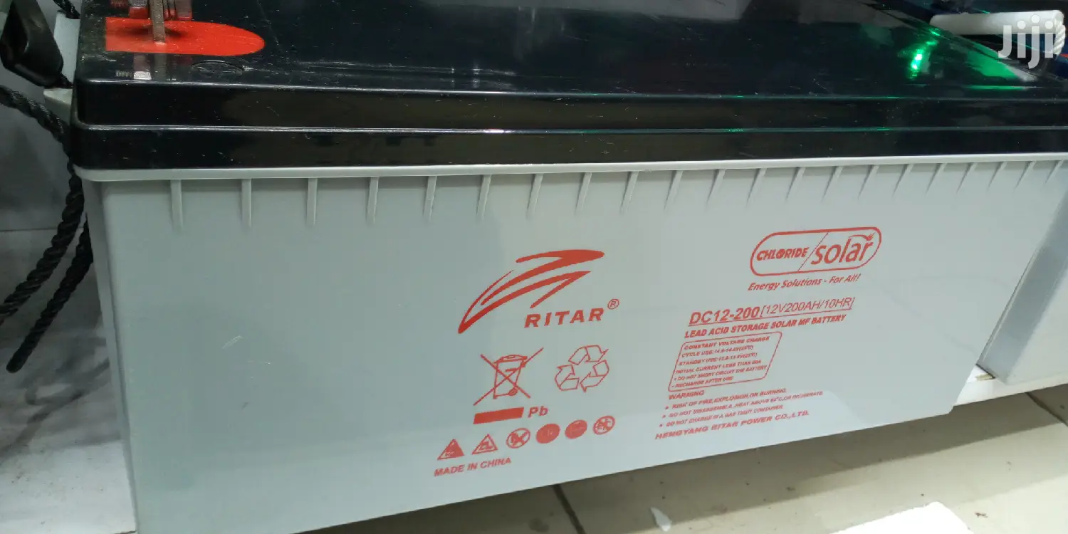 Ritar Lead Acid Storage Solar MF Battery 200ah 12v in Nairobi Central ...