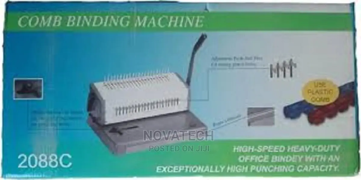 Comb Binding Machine 2088c In Nairobi Central Stationery Norhvatech