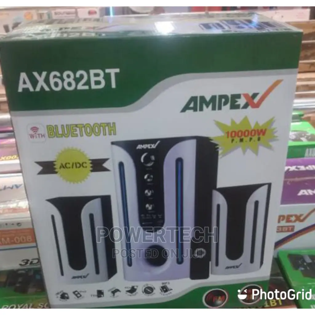 Ampex Ax 682 Bt 2.1 Ch 1000 Watts Sounds System Subwoofer in Nairobi ...