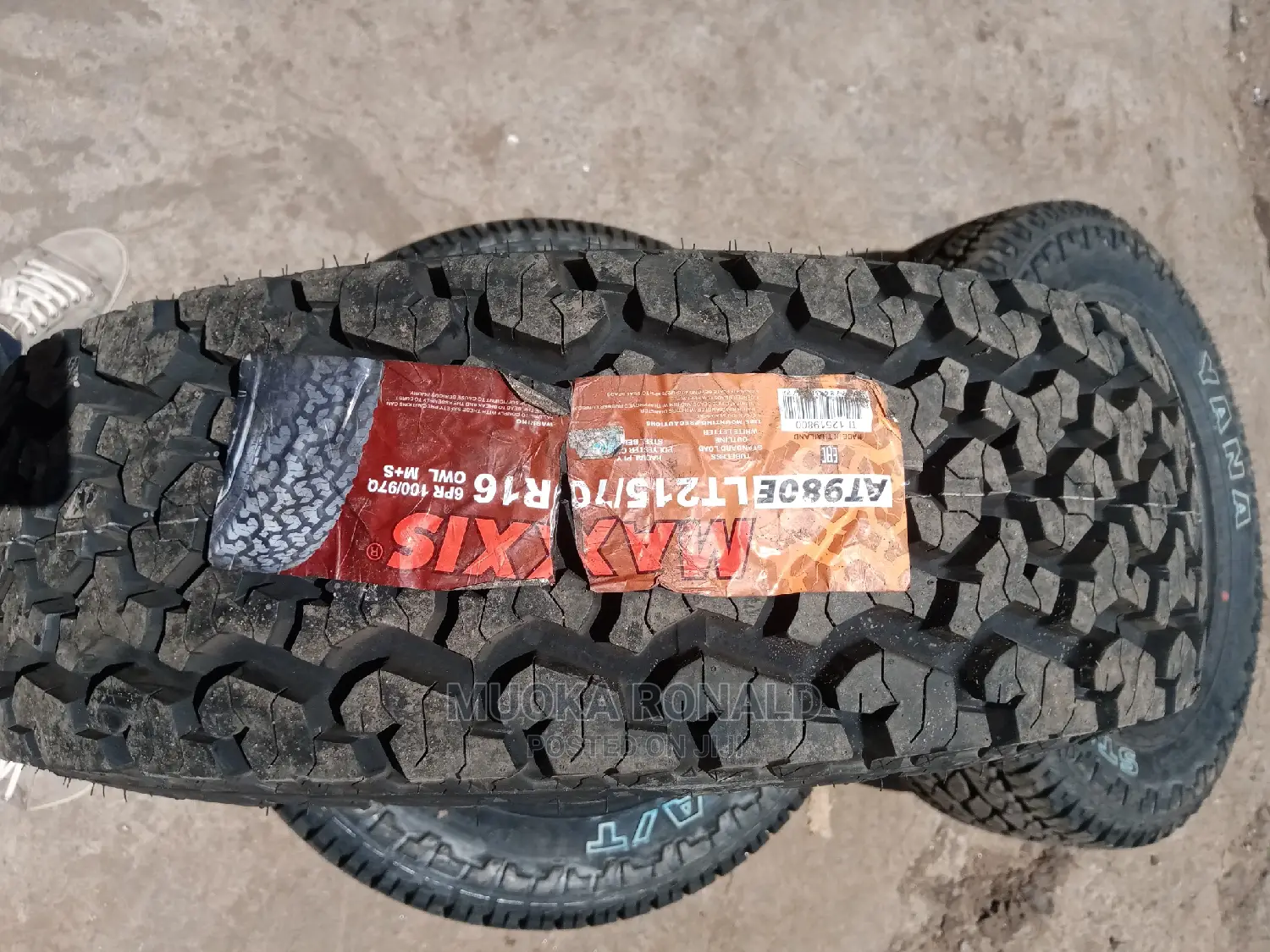 215/70r16 MAXXIS TYRE(Worm-drive) Made in Thailand (A/T in Nairobi ...