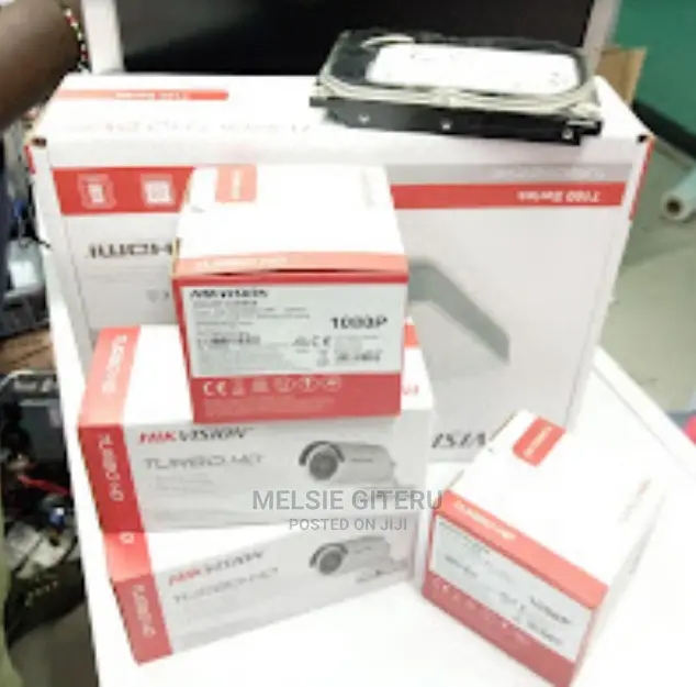 Hikvision 5 Motion Enabled CCTV Cameras Complete Full Kit Sy in Nairobi ...