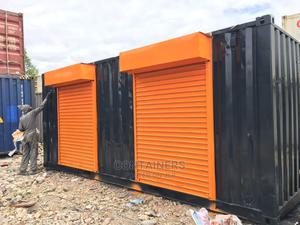 20ft Dry Container Into 2 Business Shops in Embakasi - Manufacturing ...