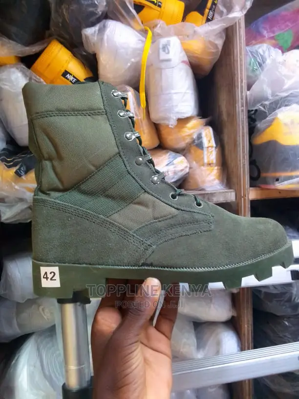 Jungle Green Military Combat Siwar Boots in Nairobi Central - Shoes ...