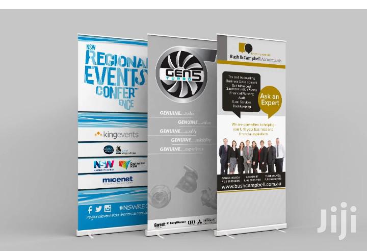 Narrow Base Roll Up Banner Printing in Nairobi Central - Printing ...