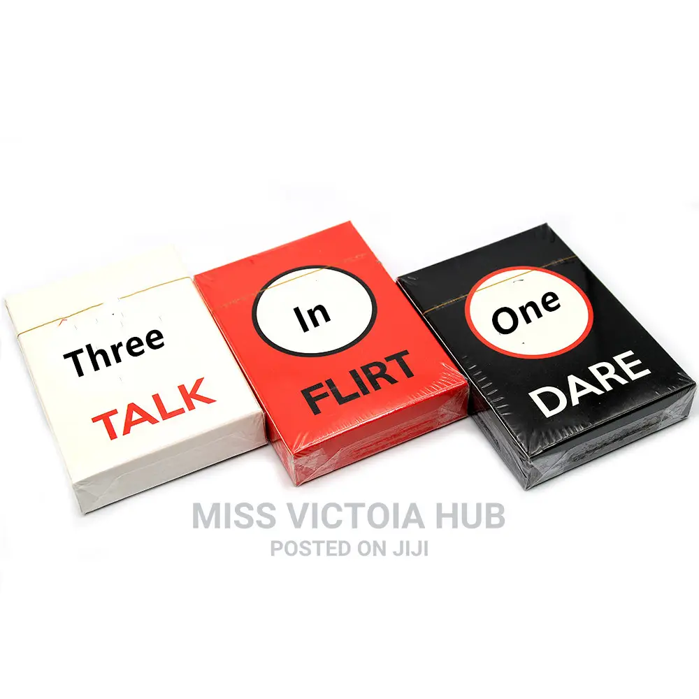 3 Games in 1: Talk, Flirt Dare Romantic Cards Adult Games in Nairobi ...