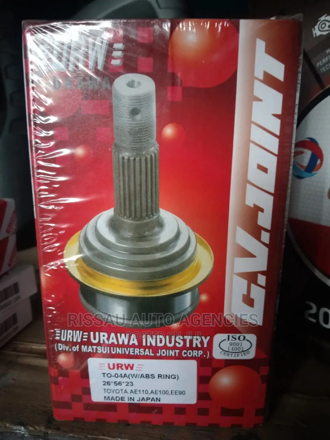Toyota AE110,AE100,EE90 URAWA CV Joint Made in Japan. in Nairobi ...