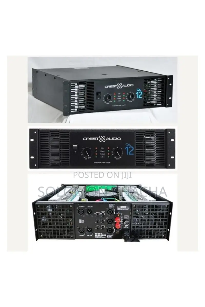 Crest-audio Power Amplifier CA12 in Nairobi Central - Audio & Music ...