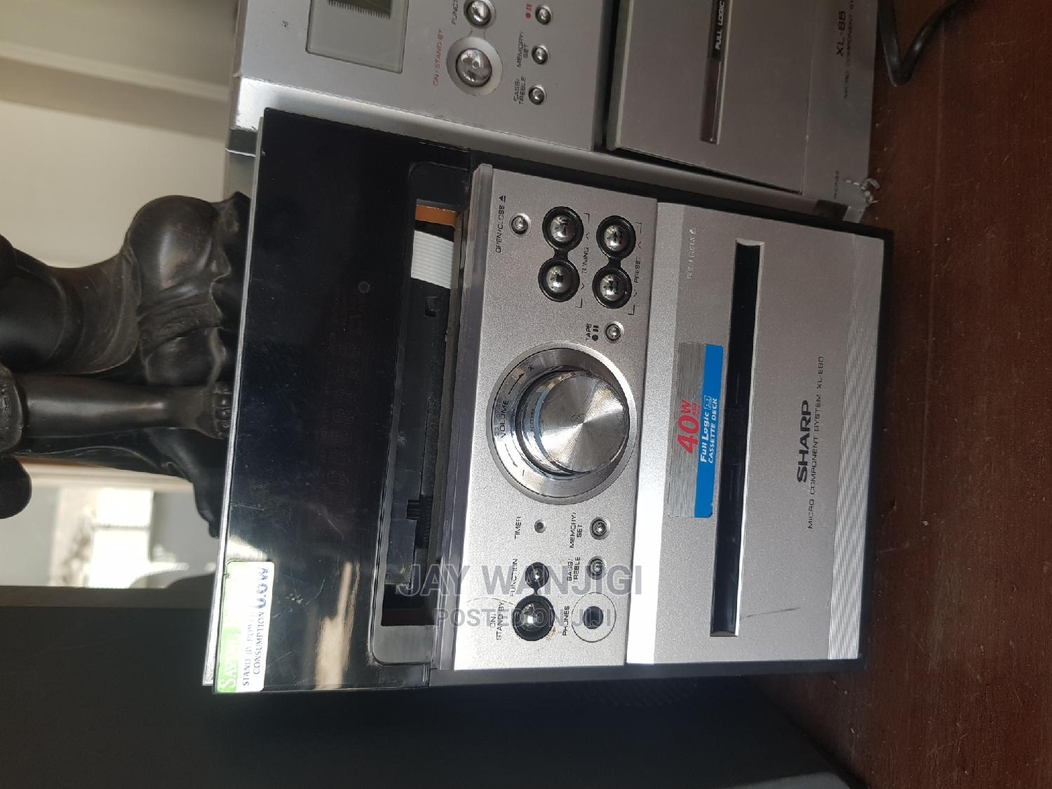 Sharp XL-E80E Mini Hifi System Head Unit Only in Nairobi Central ...