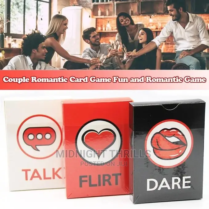 Talk or Flirt Dare Cards 3 Games in 1 in Nairobi Central - Sexual ...