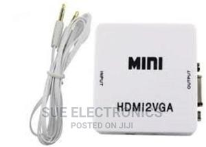 HDMI to VGA Mini - HDMI VGA Converter (White) in Nairobi Central ...