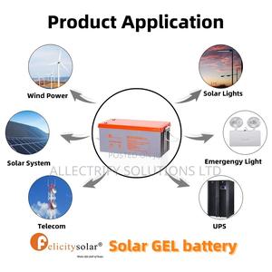 Deep Cycle Gel Battery 12V 200ah for Solar Installation in Mombasa Road - Solar Energy ...