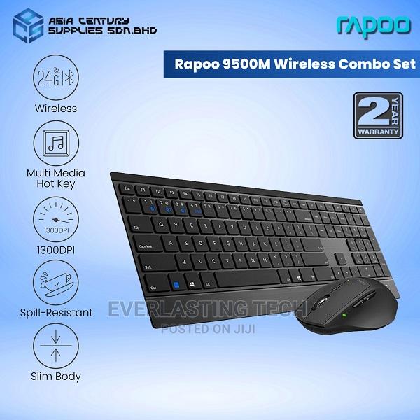 Rapoo Wireless Keyboard Mouse 9500M Multi-Mode in Nairobi Central - Computer Accessories ...