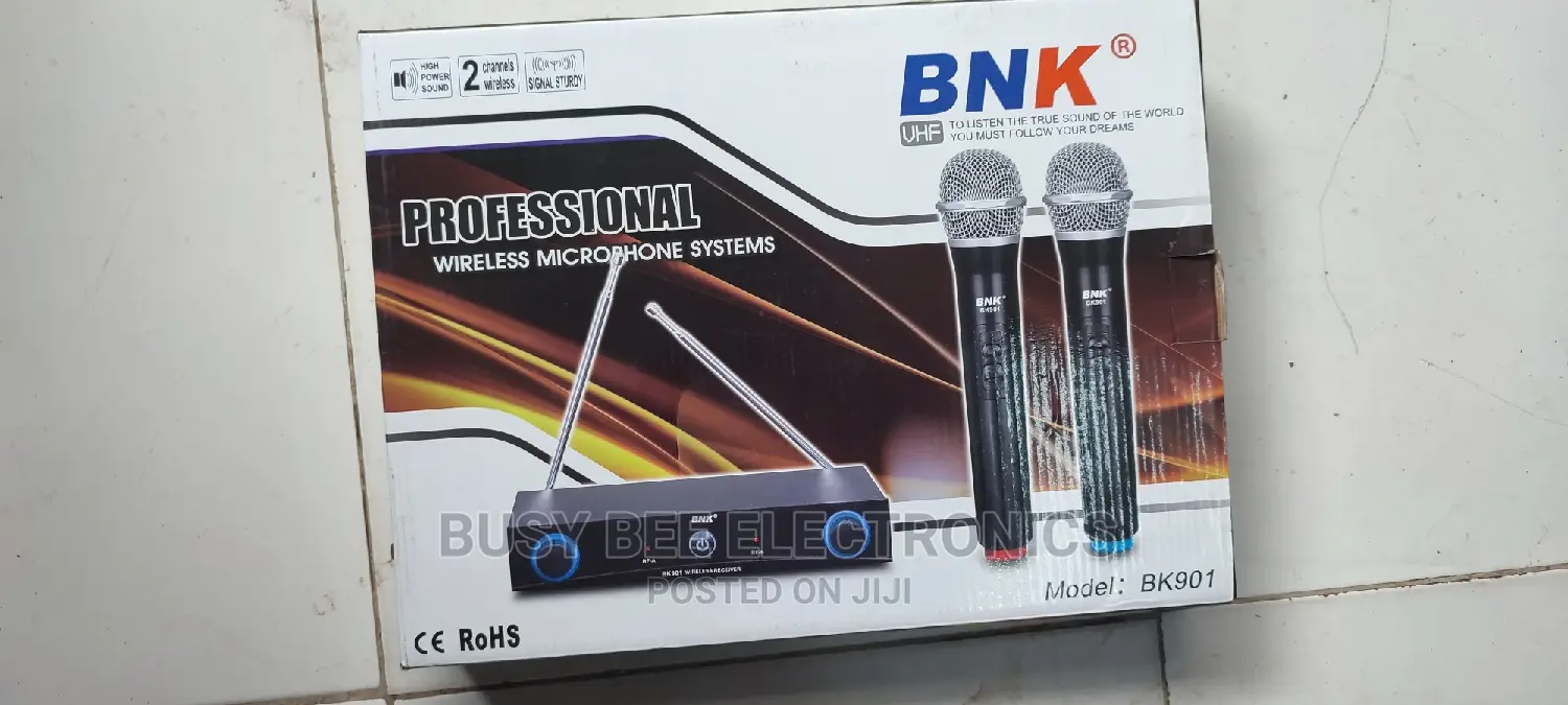 Bnk 3in1 Wireless Microphone in Nairobi Central - Audio & Music Equipment, Busy Bee Electronics ...