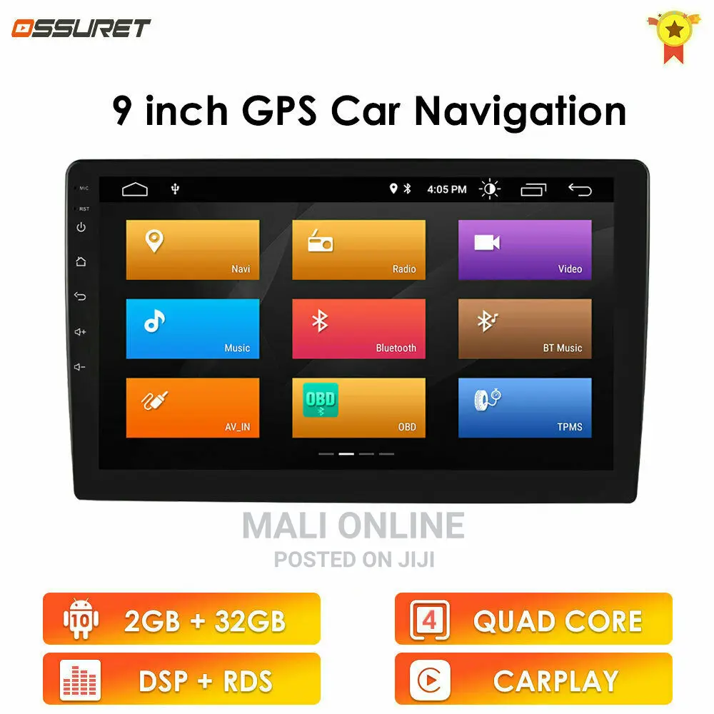 Universal 9 Inch Car Android Radio System 2GB RAM 32GB ROM in Nairobi ...