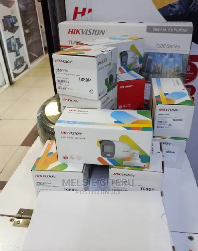 4 Colorvu Cctv Camera Kit 1080P 2MP Complete in Nairobi Central ...