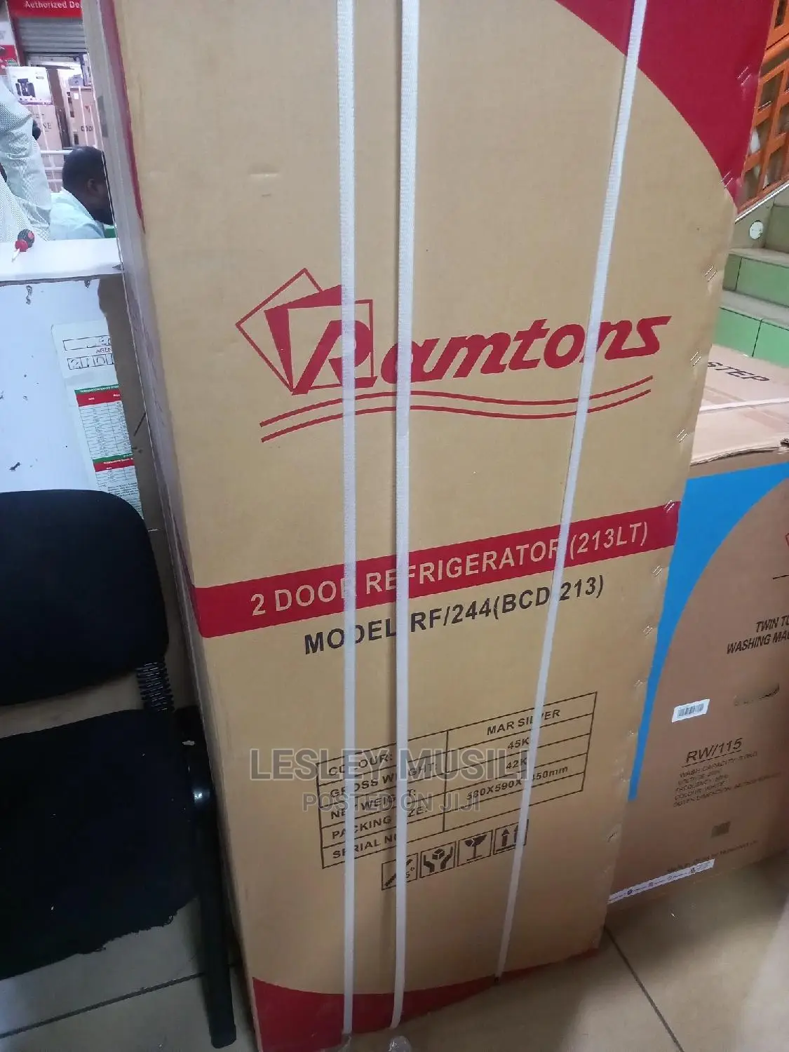 Ramtons Rf 244 Fridge in Nairobi Central - Kitchen Appliances, Lesley Musili | Jiji.co.ke