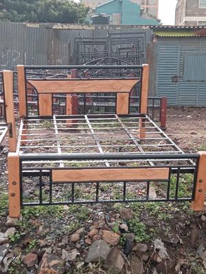 6 by 6 Metalic Frame Mahogany Stands in Umoja - Furniture, Nelyck ...