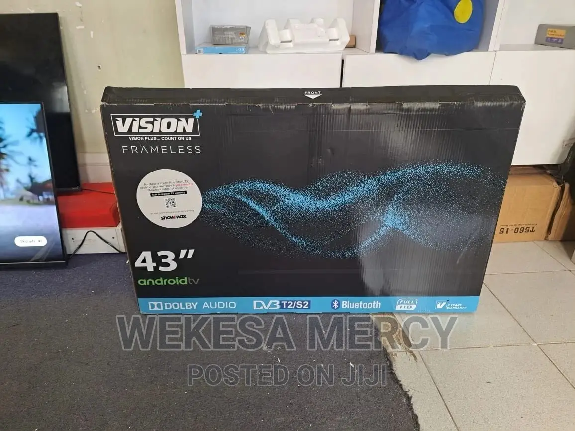 Vision Plus 43” Inch Smart Android TV in Eldoret CBD - TV & DVD ...