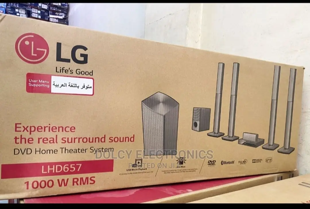 LG LHD 657 1000W 5.1ch Wireless Bluetooth Audio in Nairobi Central - Audio & Music Equipment ...
