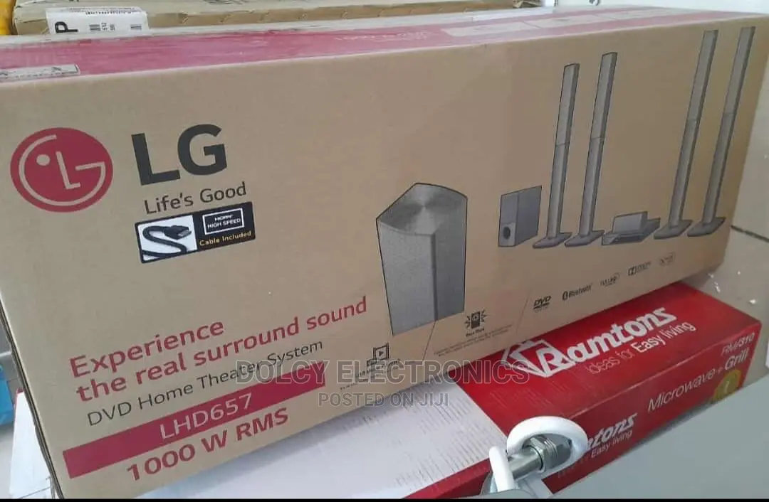 LG LHD 657 1000W 5.1ch Wireless Bluetooth Audio in Nairobi Central - Audio & Music Equipment ...