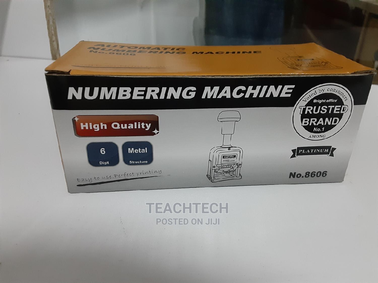 Numbering Machine 6 Digits in Nairobi Central - Stationery, Teachtech ...