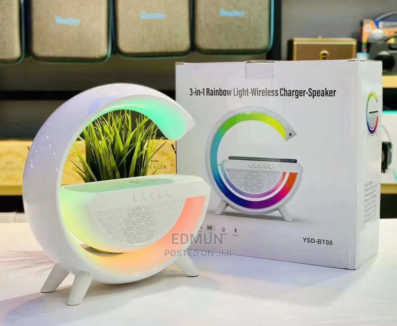 3 in 1 Rainbow Light-Wireless Charger-Speaker in Nairobi Central ...