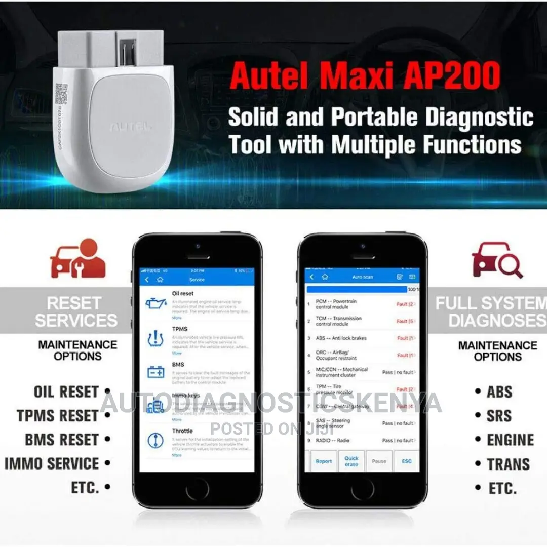 Autel Ap200 OBD-II Car Diagnosis Bluetooth VCI Dongle in Nairobi ...