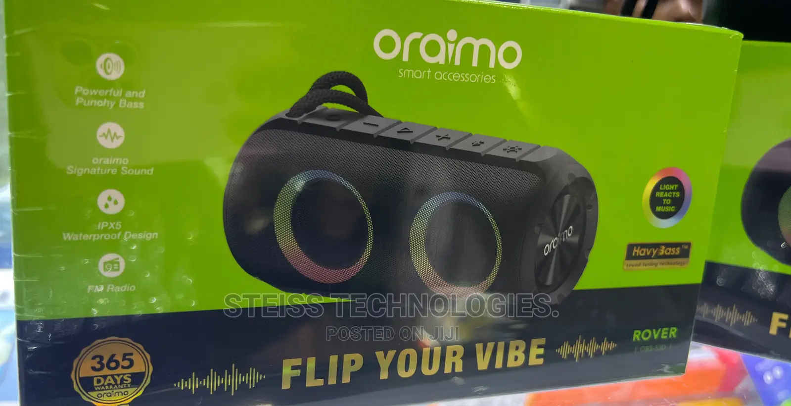 Oraimo Rover Wireless Bluetooth Speaker. in Nairobi Central - Audio ...