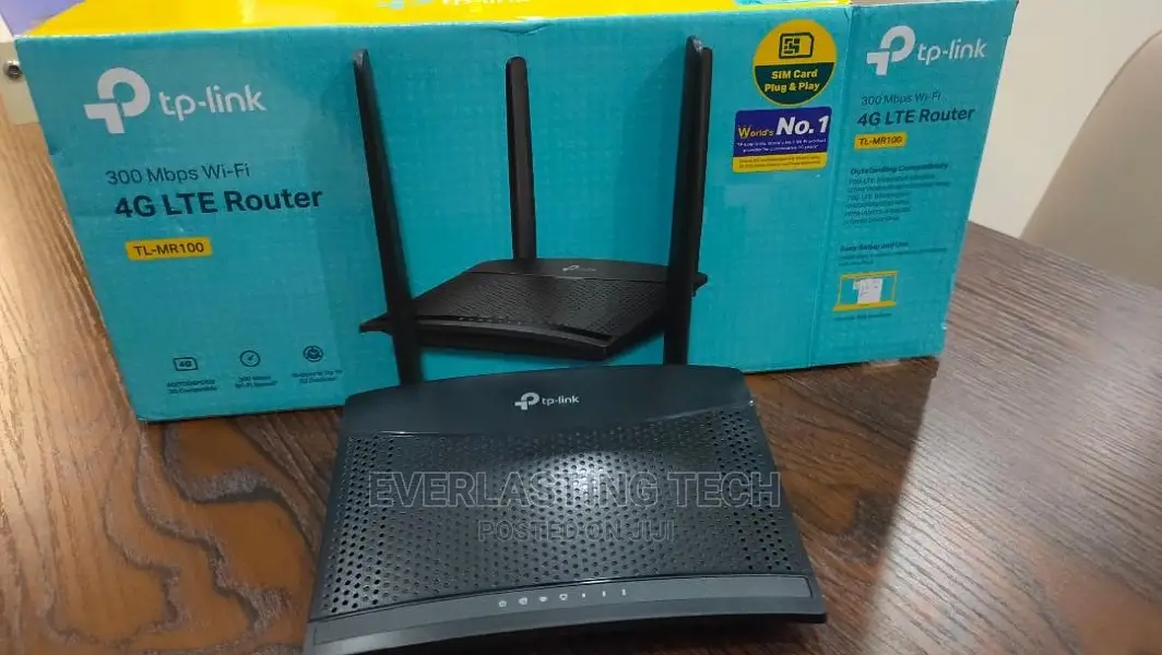 Tp-Link 300mbps Wireless N 4G LTE Sim Card Router TL-MR100 in Nairobi ...