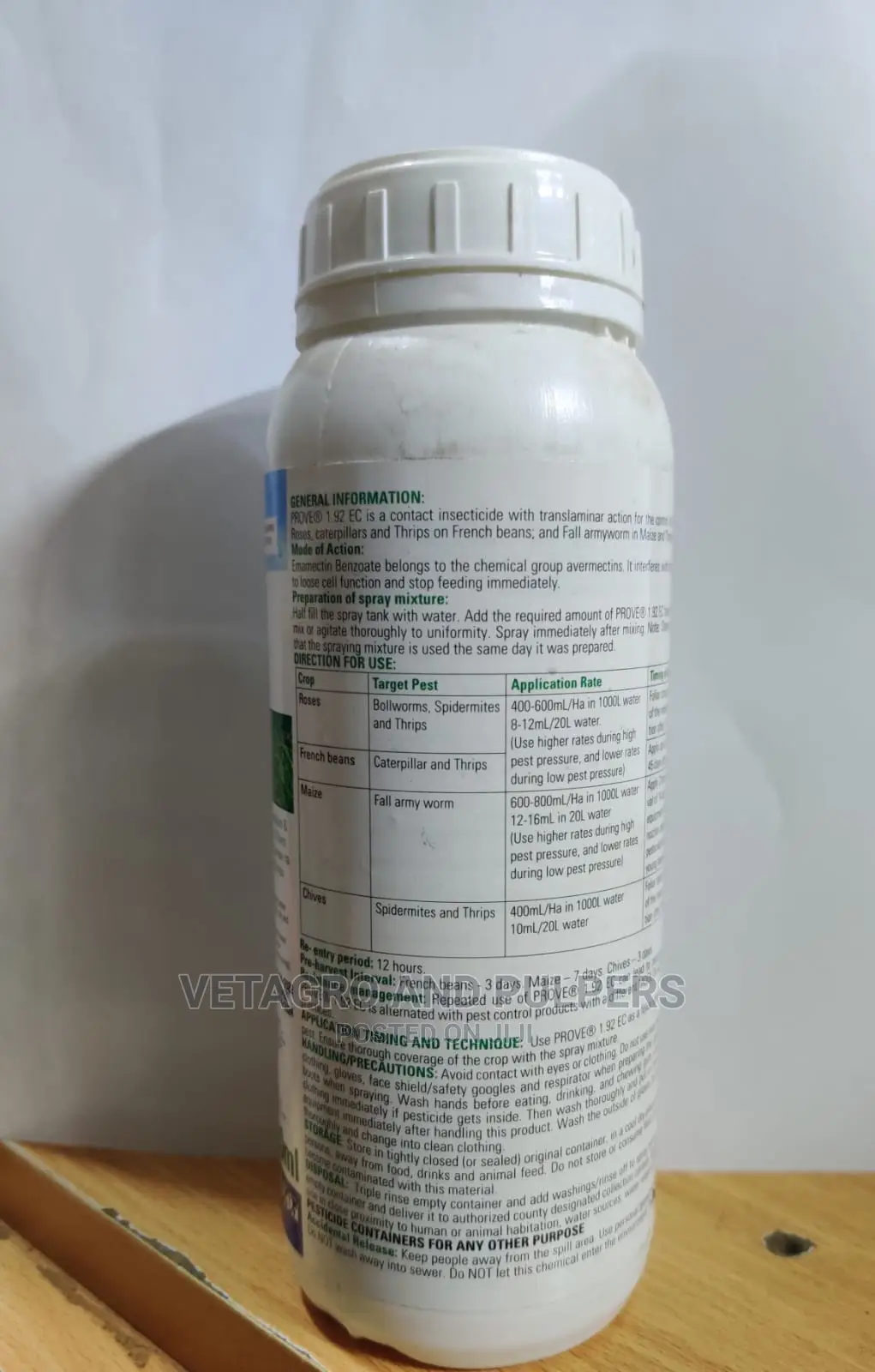 Amiran Prove 1.92ec Insecticide in Nairobi Central - Feeds, Supplements ...