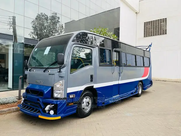 Isuzu Bus New Isuzu Executive Bus 2023 Yellow In Industrial Area