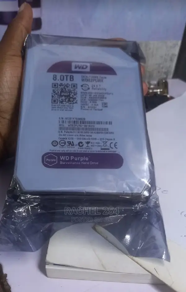 8TB WD Purple Surveillance Hard Disk in Nairobi Central - Computer ...