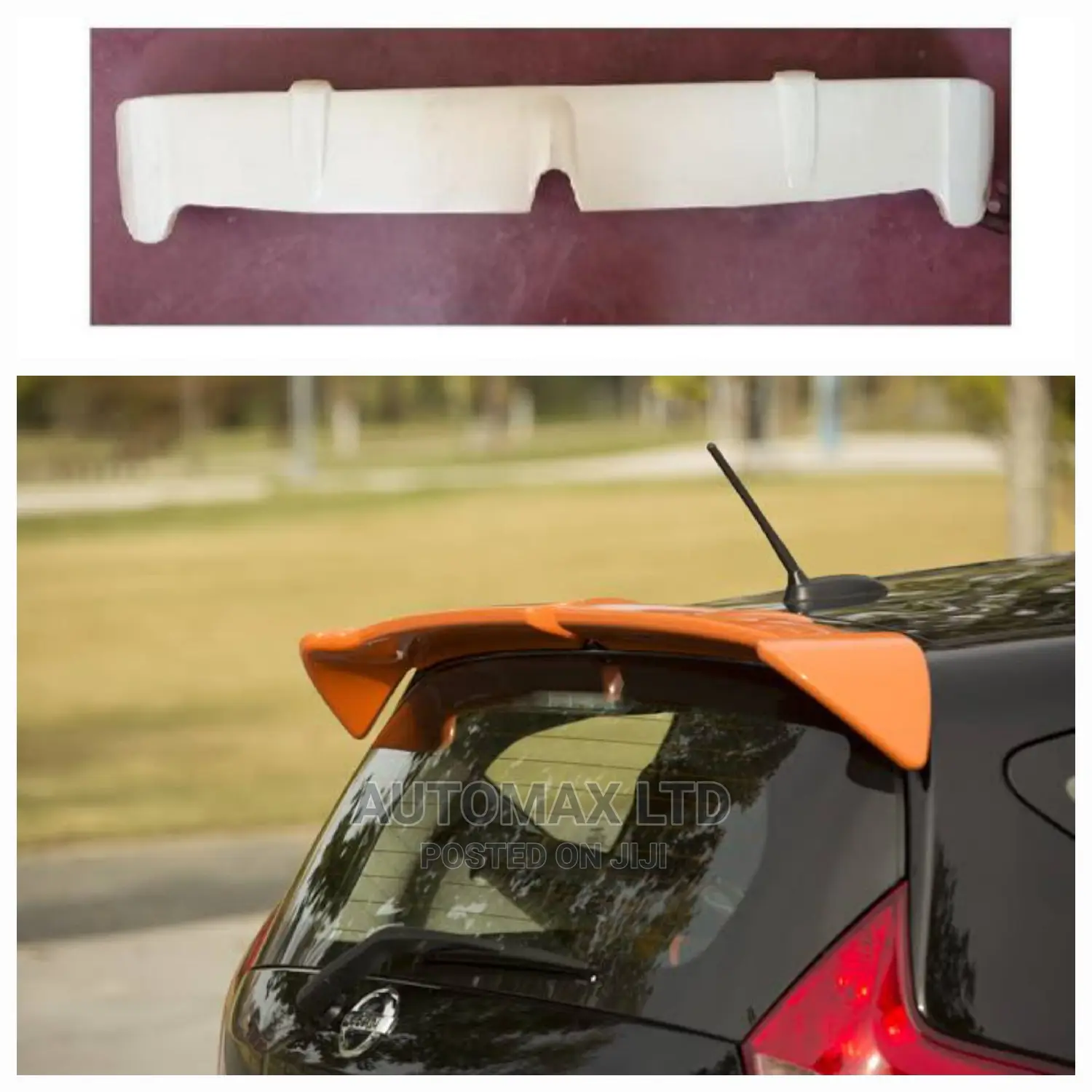 Custom Fit, Nissan Note, E12, New Unpainted Roof Spoiler in Nairobi ...
