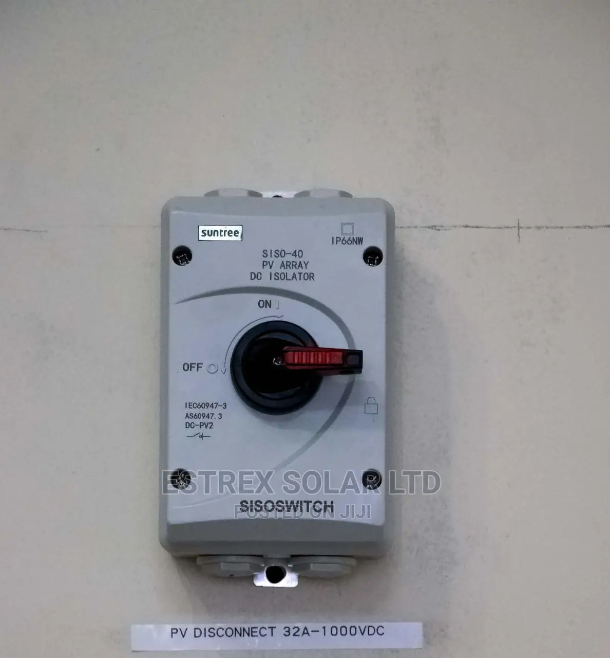 DC Disconnect / Isolator in Nairobi Central - Solar Energy, Estrex ...