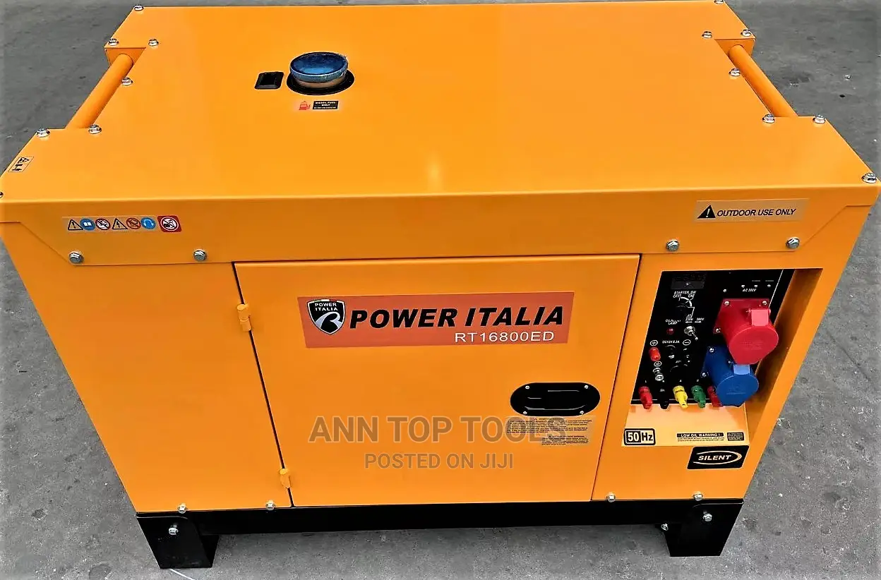 Power Italia 20kva 3 Phase Silent Diesel Generator With Ats In Nairobi