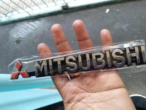 Mitsubishi Badge Emblem Decal 3D Red Logo in Nairobi Central - Vehicle ...