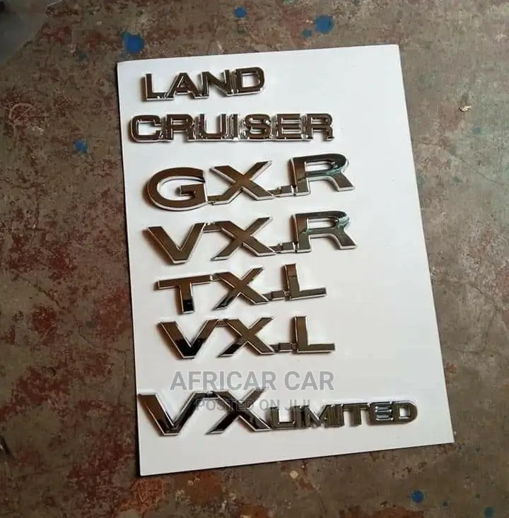 Land Cruiser GX.R,VX.R,TX.L,VX, LIMITED Badges in Nairobi Central ...