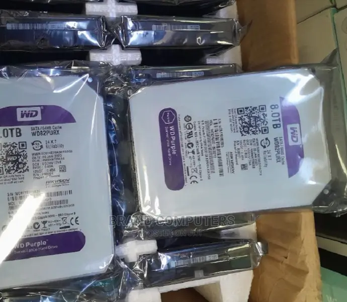 WD Purple 8TB Surveillance Internal Hard Disk Drive in Nairobi Central ...