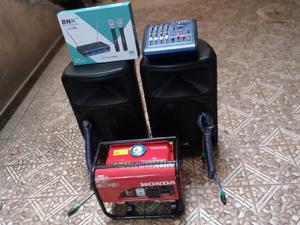 2 Speakers, 3.5kva Honda Generator, Mixer Microphone in Nairobi Central ...
