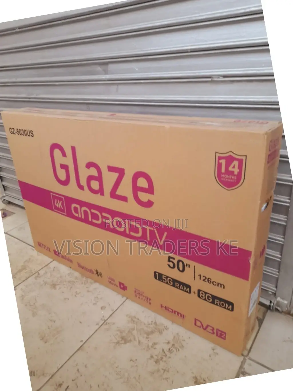 Glaze 50 Inches Smart Android Frameless TVTM in Nairobi Central - TV ...
