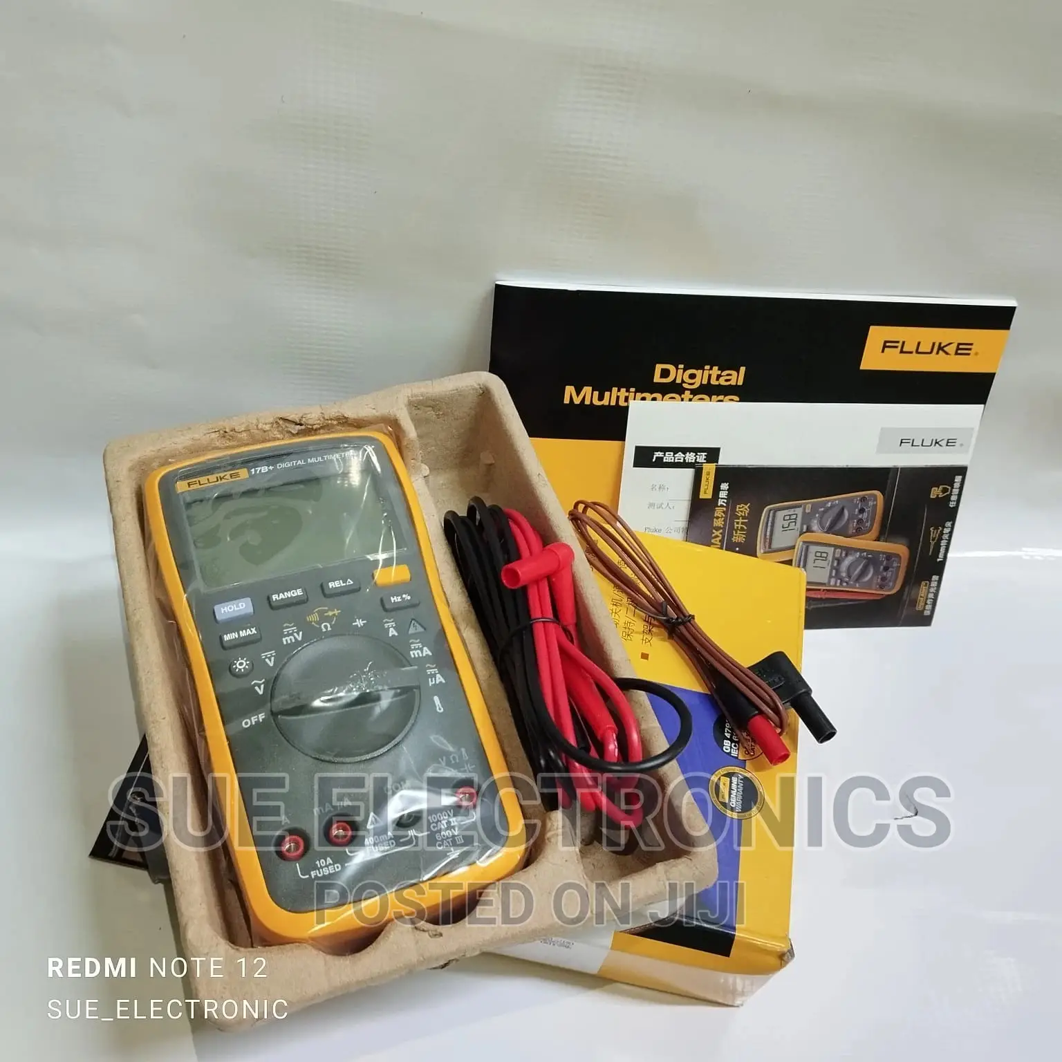Fluke 17B+ Electrical Digital Multimeter in Nairobi Central - Measuring ...