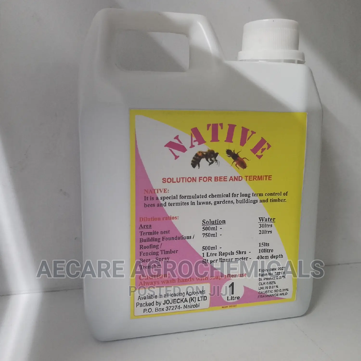 Native Bee and Termite Insecticide 1litre in Nairobi Central ...