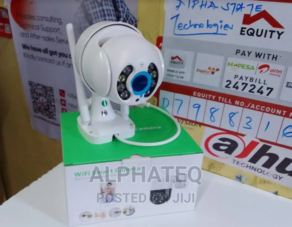 Icsee 5mp Smart Wifi Camera Indoor / Outdoor 360° PTZ CCTV in Nairobi ...