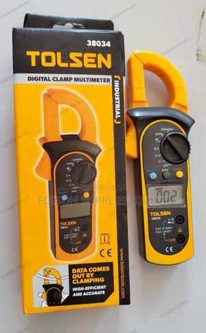 Tolsen Digital Clamp Multimeter 38034 Clamp Meter LCD BEST in Nairobi ...