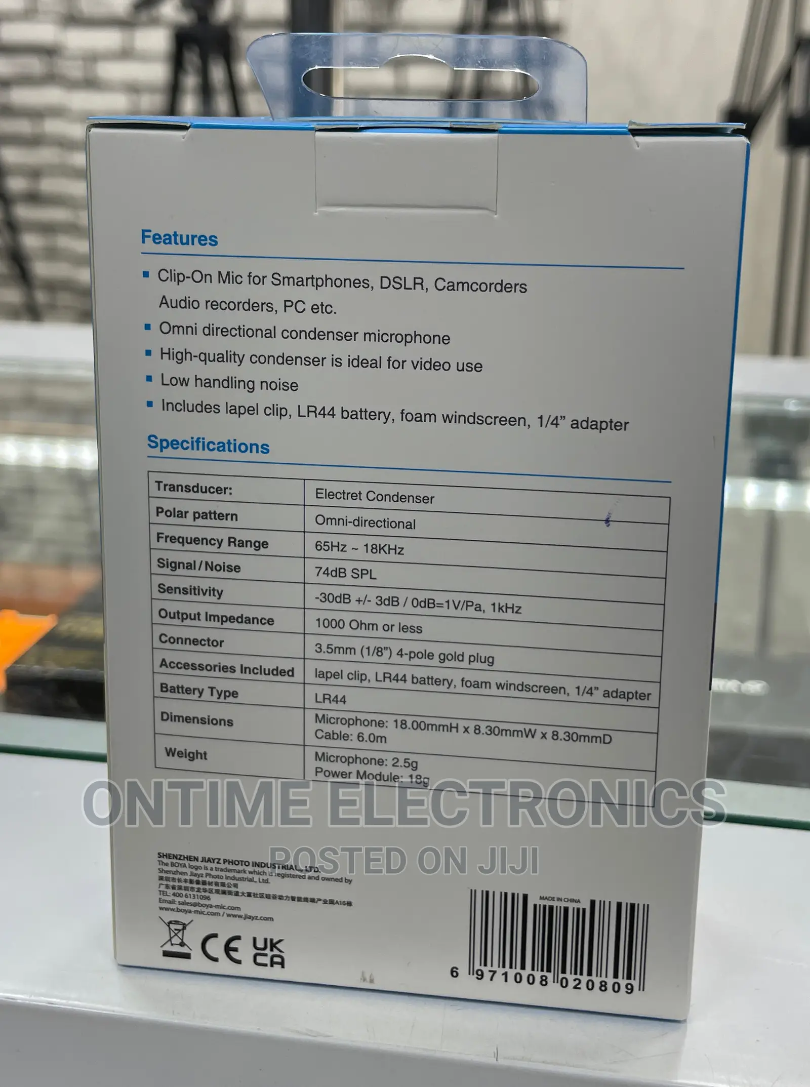 Boya by-M1 Lavalier Microphone in Nairobi Central - Accessories & Supplies for Electronics ...