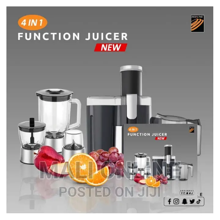 Rebune 4 In 1 Food Processor Juicer, Chopper, Blender And Mi in Nairobi Central - Kitchen ...