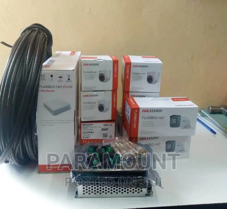 Eight Channel Operational Hikvision CCTV Cameras Full Kit in Nairobi ...