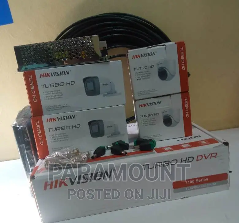 4 Channel Intervening CCTV Camera Complete Channel Kit in Nairobi ...