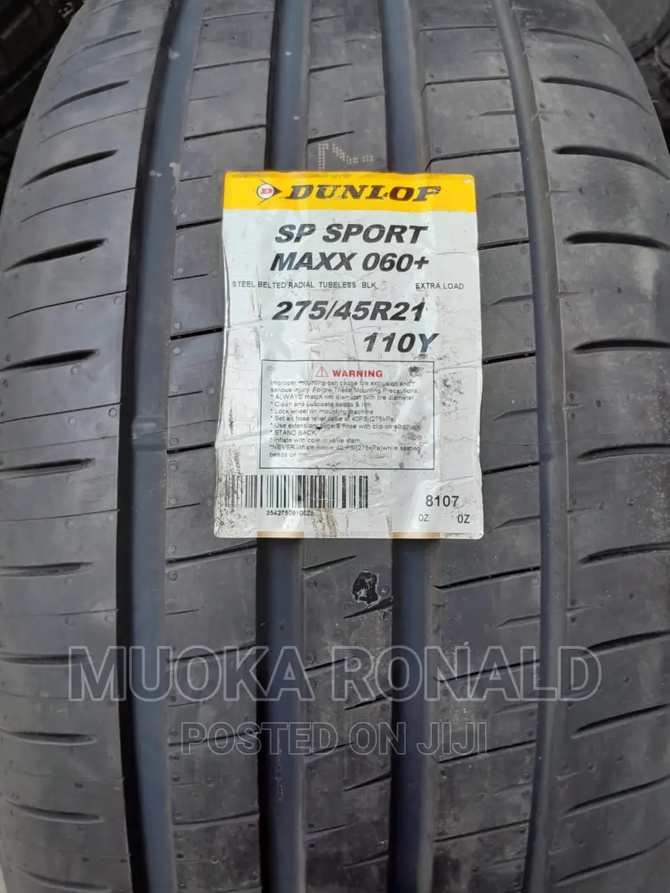 275/45r21 Dunlop Tyre Made in Japan in Nairobi Central - Vehicle Parts ...